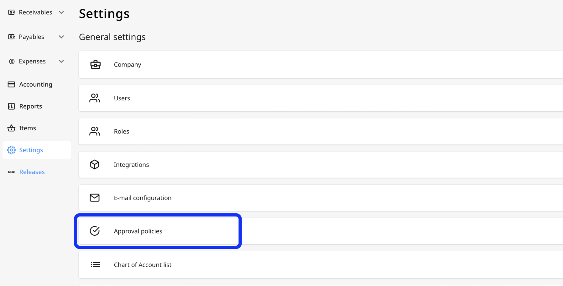 How to add PO requestor to the approval policy for bill?