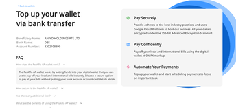 How to top-up your AP wallet?