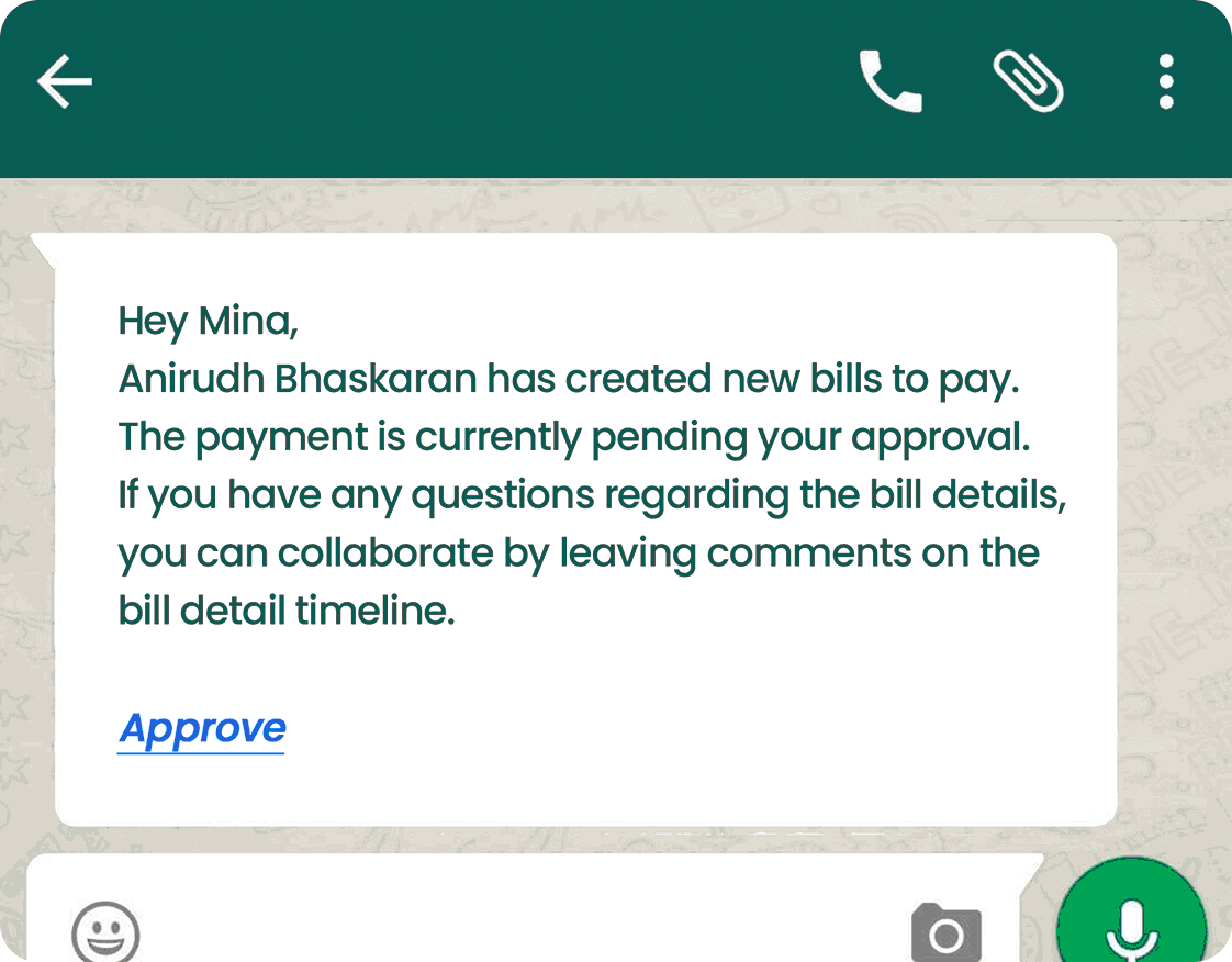 How to send bills for approvals, approve bills and schedule them for ...