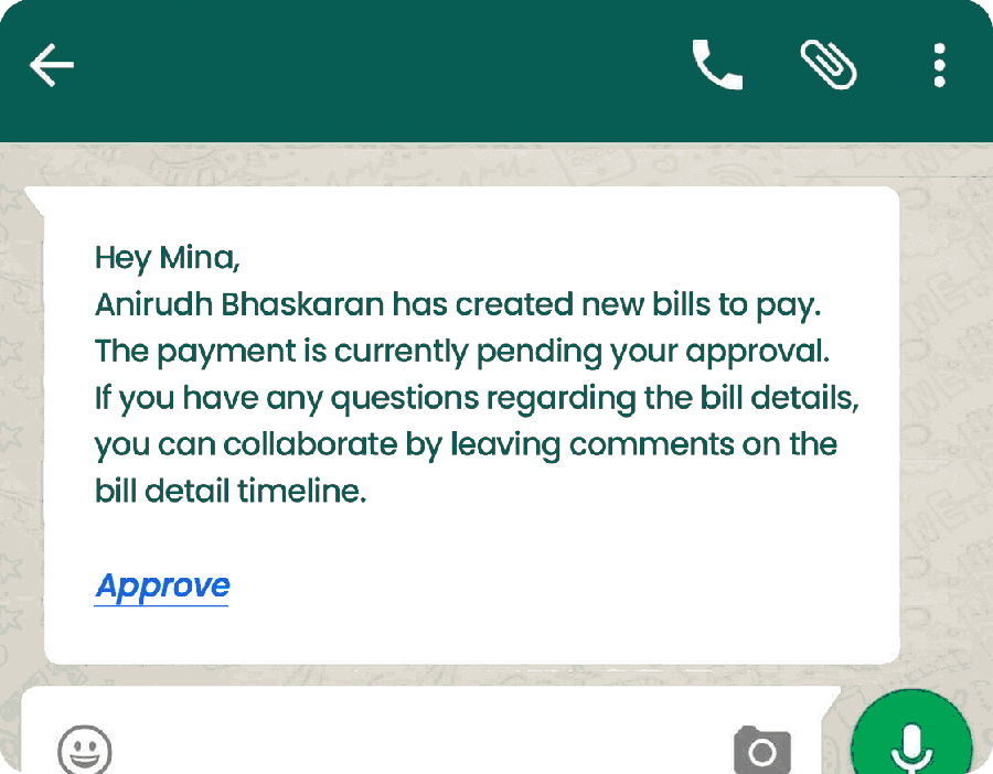 How to send bills for approvals, approve bills and schedule them for ...