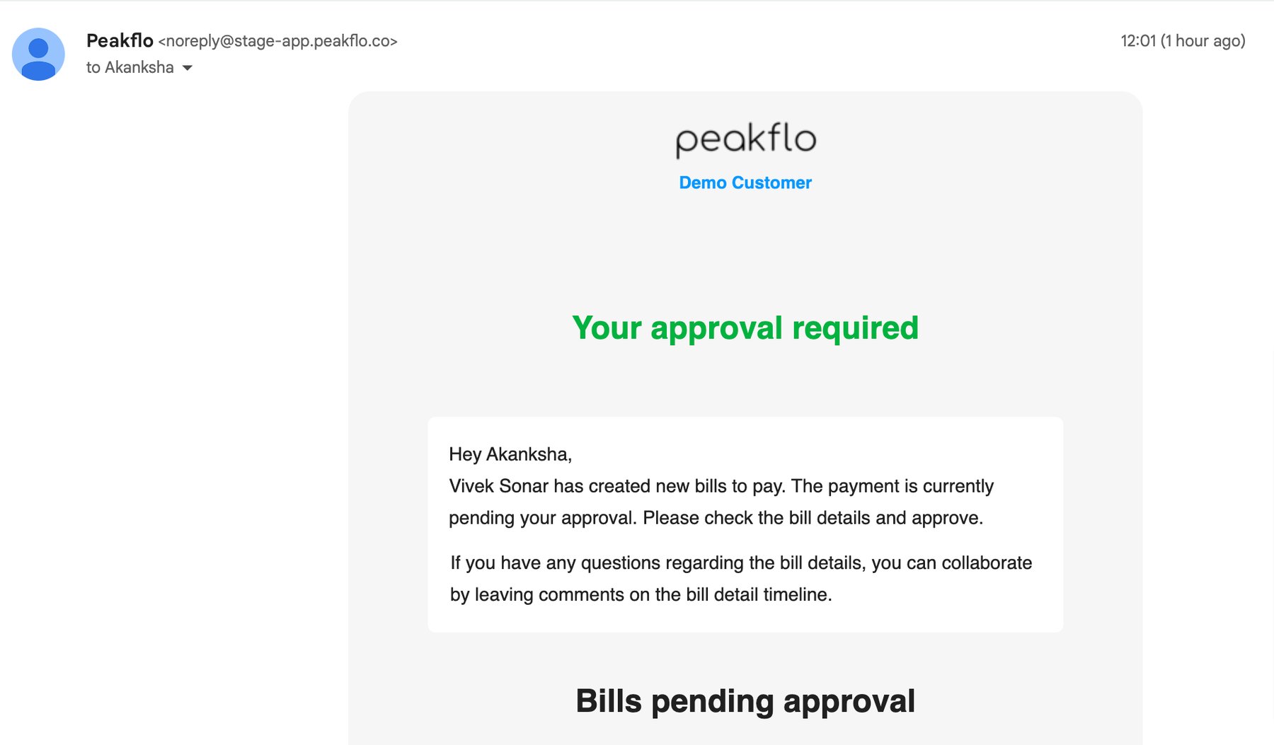 How to send bills for approvals, approve bills and schedule them for ...