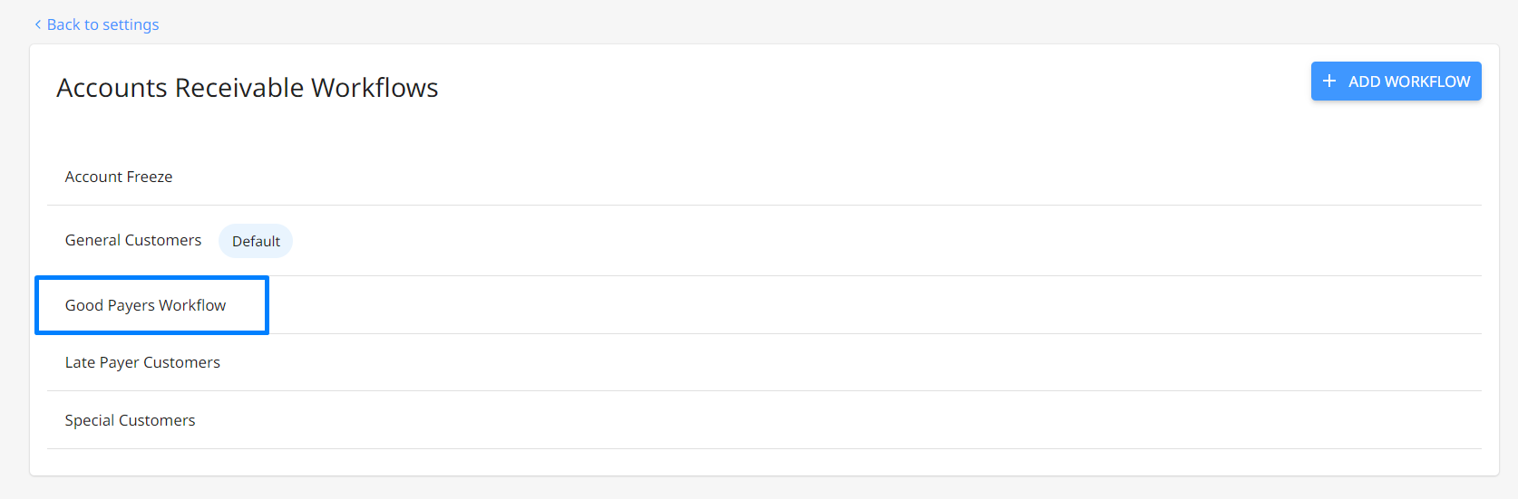 How do I assign workflows to multiple customers at once?